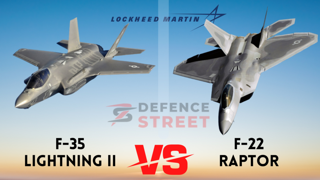 F-22 Raptor vs F-35 Lightning II Comparison, BVR, Dogfight, Everything To Know - Defence Street