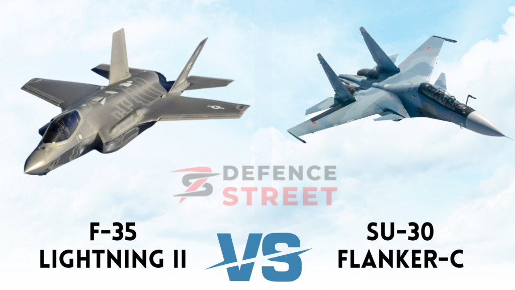 F-35 Lightning II Vs SU-30 Flanker-C Comparison, BVR & Dogfight ...