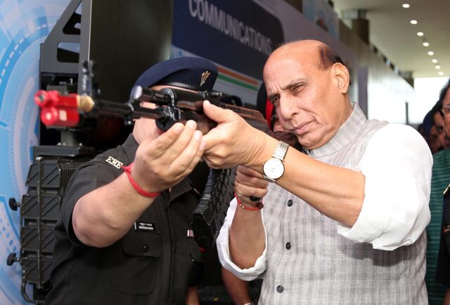 Raksha Mantri Addresses the Senior Leadership of Indian Army During ...