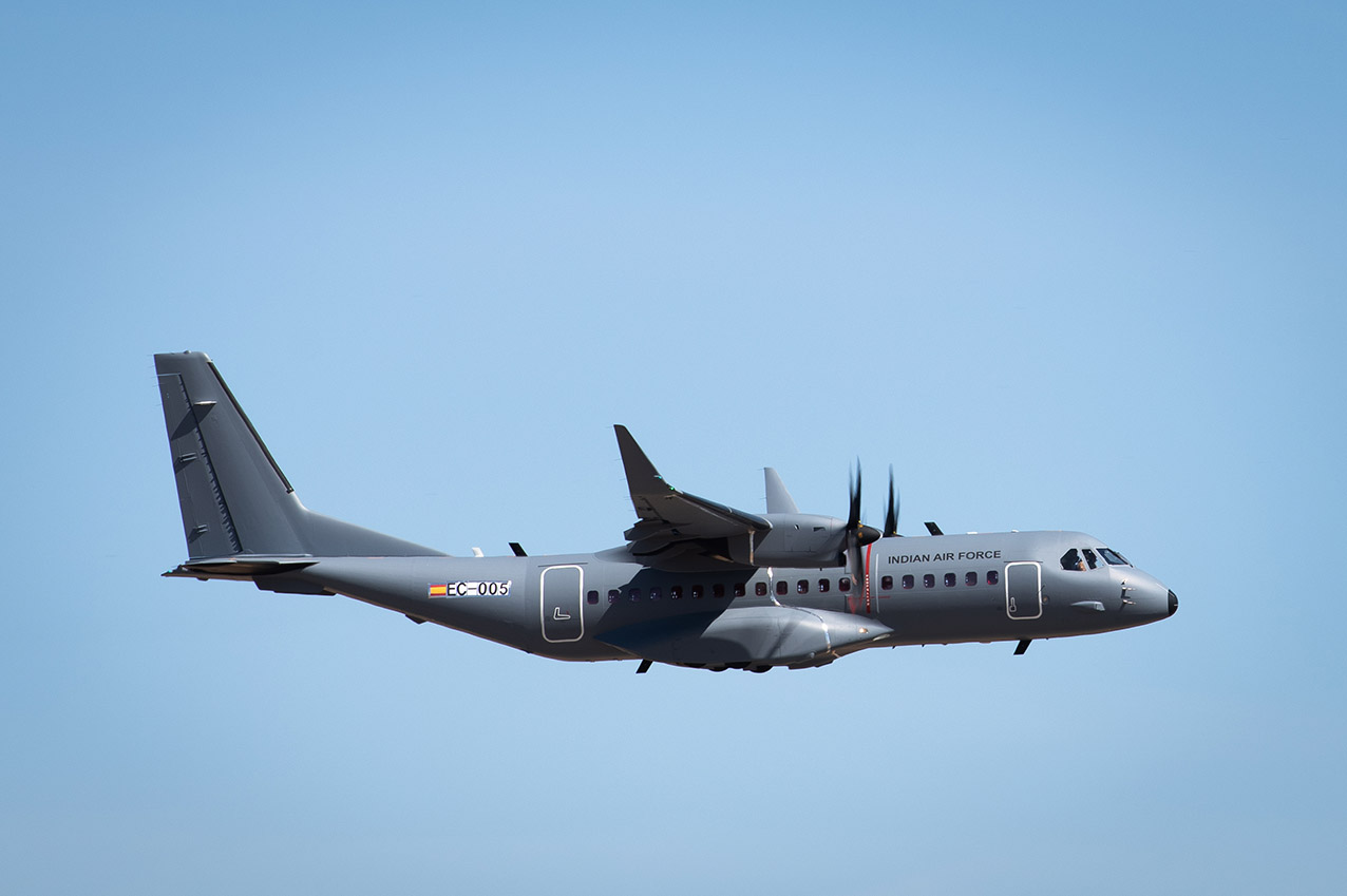 First C295 for India completes its maiden flight - Defence Street