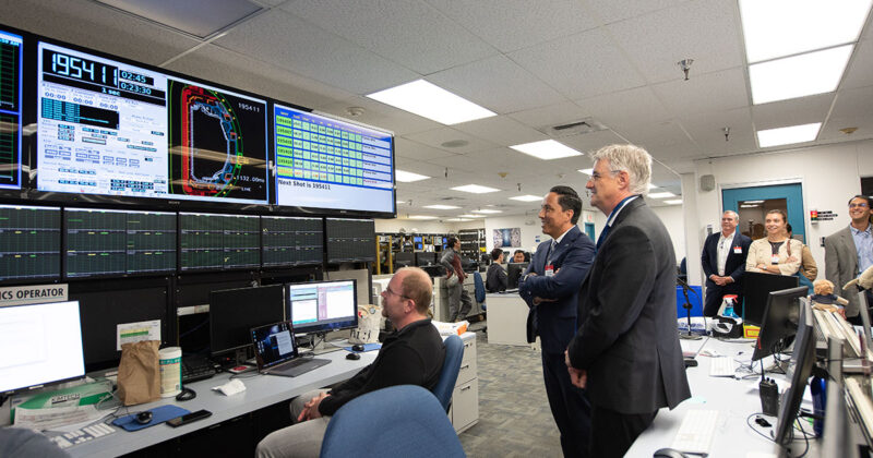 San Diego Mayor Todd Gloria Tours General Atomics Fusion Facilities ...