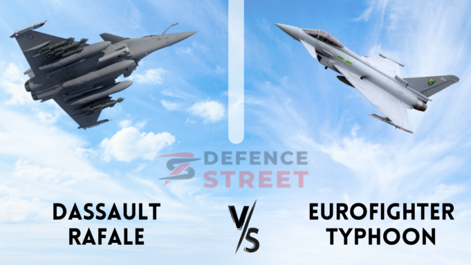 Dassault Rafale Vs. Eurofighter Typhoon Comparison, BVR & Dogfight - Defence Street