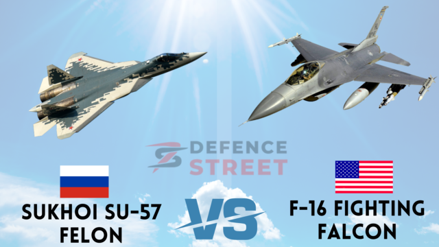 Su-57 Felon Vs. F-16 Fighting Falcon Comparison, BVR & Dogfight ...